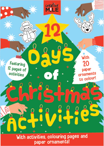 12 Days of Christmas Activity Book – Acorn & Pip