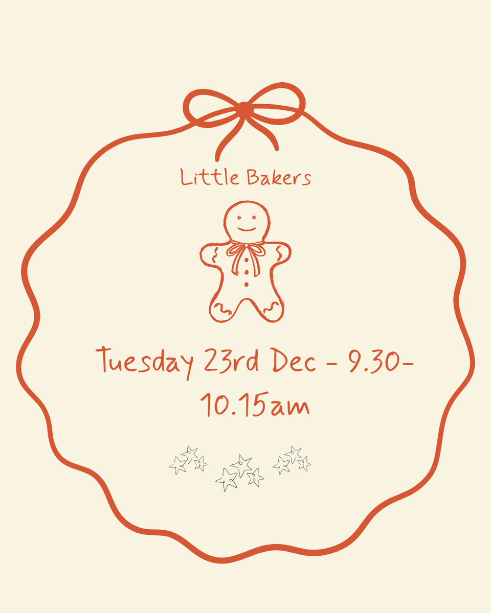 Christmas Biscuit Workshop (23rd Dec - 9.30-10.15am) – Acorn & Pip