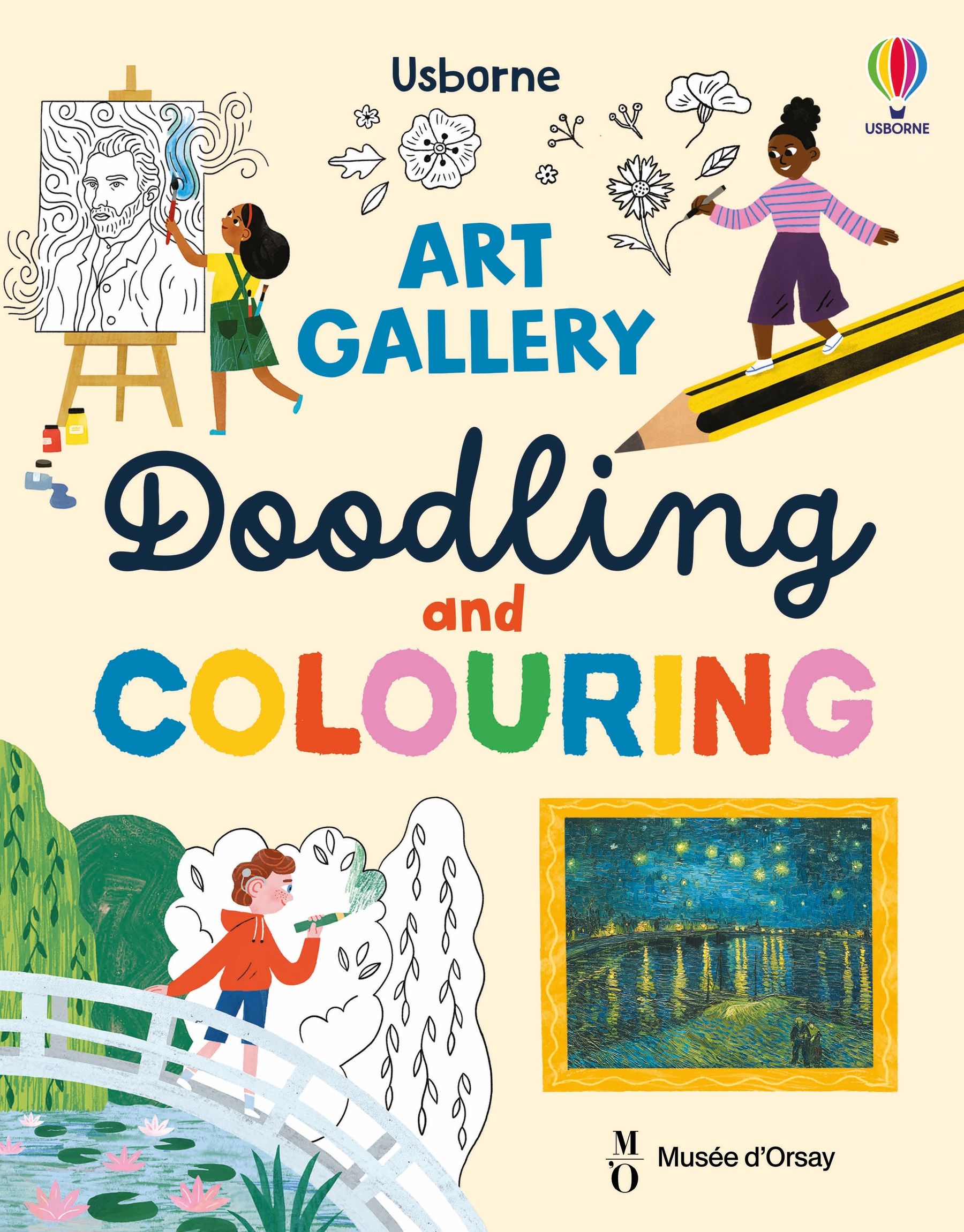 Art Gallery Doodling & Colouring Book – Acorn & Pip
