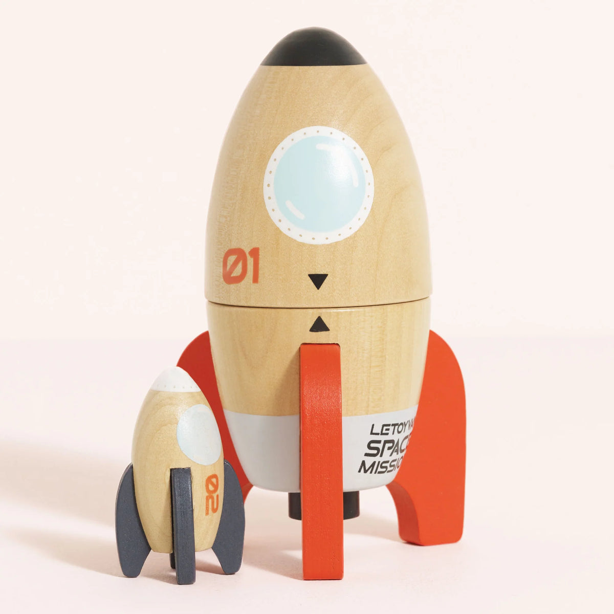 Le Toy Van: Magnetic Space Rocket Duo – Acorn & Pip