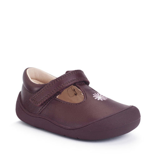 Start-Rite: Floret - Burgundy Leather Daisy – Acorn & Pip