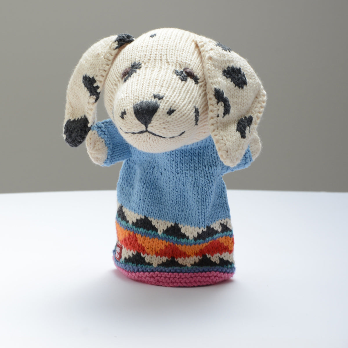 Chunki Chilli: Dalmatian Hand Puppet – Acorn & Pip