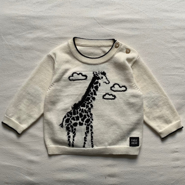 Fable & Bear: Giraffe Jumper – Acorn & Pip