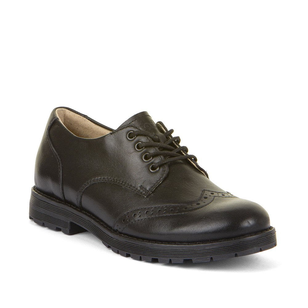Froddo: Charlie School Shoes - Black Leather – Acorn & Pip