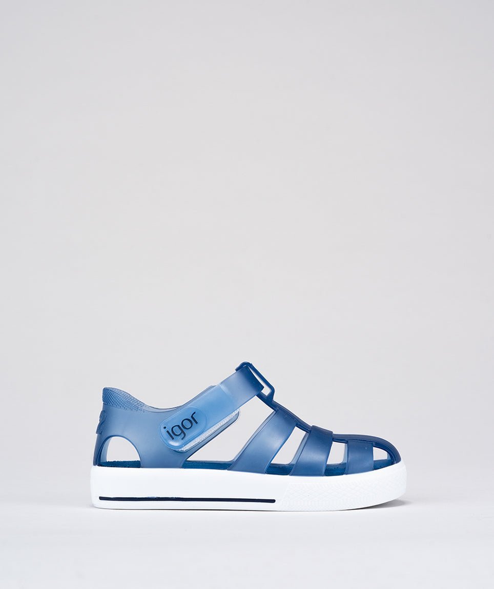 Igor: Star Kids Jelly Sandals - Marino Blue - IGOR Kids Sandals ...