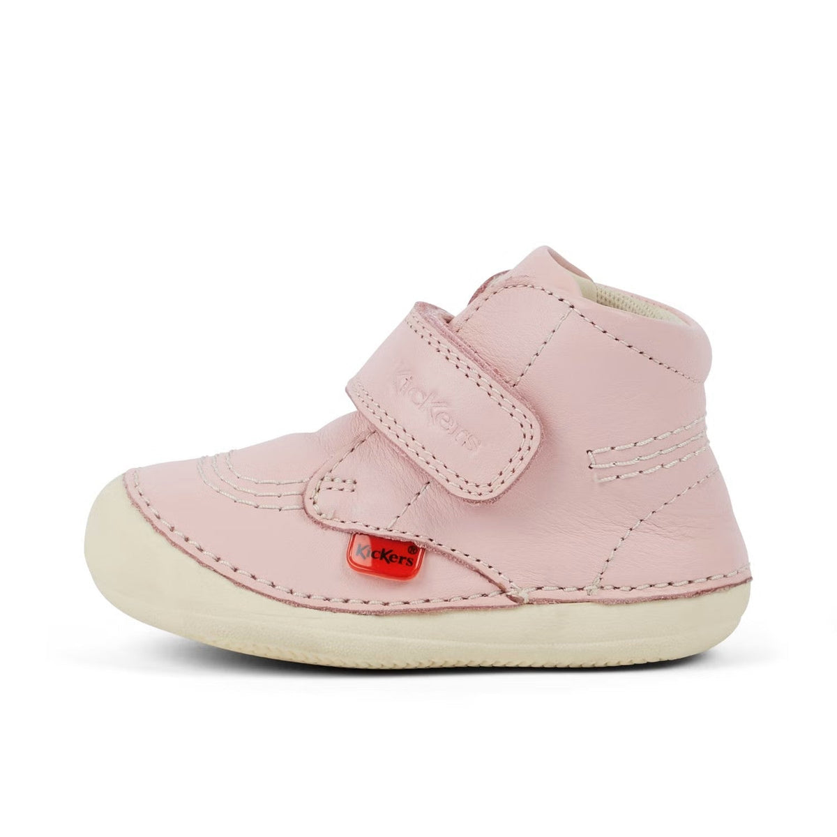 Kickers: Baby Unisex Softer Hi Baby Leather - Light Pink - Kickers for ...
