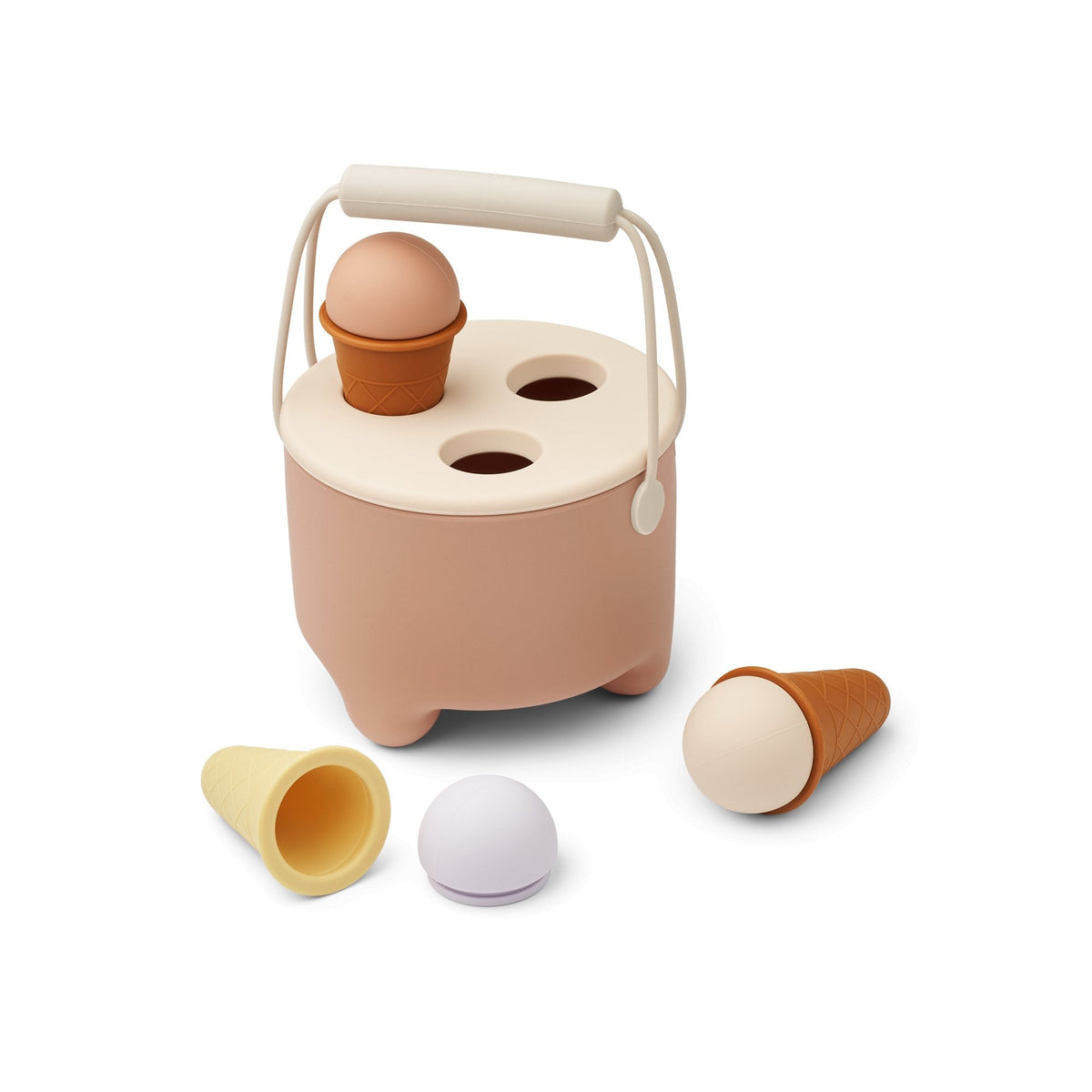Liewood: Fleur Ice Cream Set Toy - Tuscany Rose – Acorn & Pip