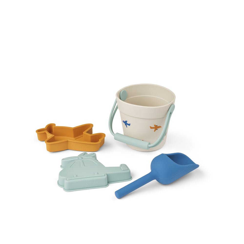 Liewood: Kit Mini Aviator Beach Set - Aviator / Ecru – Acorn & Pip