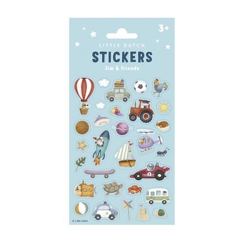 Little Dutch: Stickers - Jim & Friends – Acorn & Pip