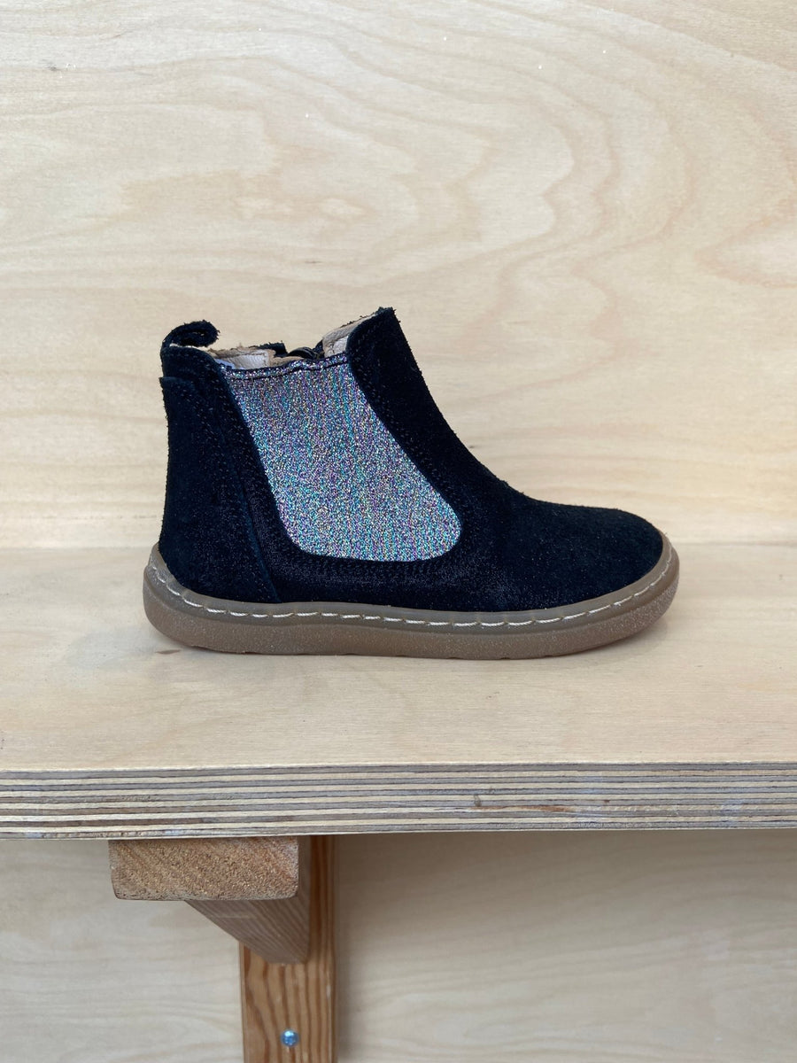 Petasil: Paz Chelsea Kids Boots - Silver Metal – Acorn & Pip