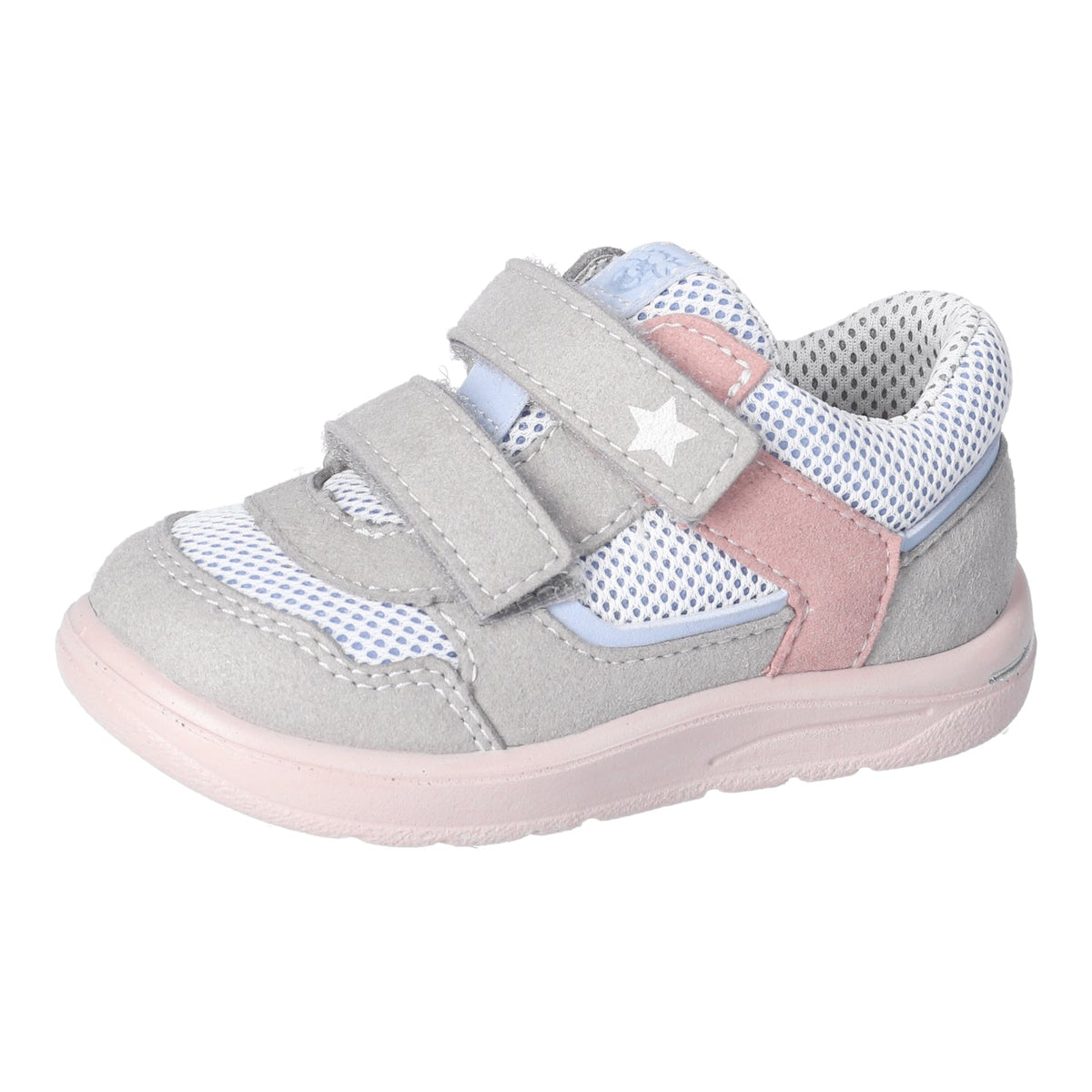Ricosta: Elli Double Velcro Girls Trainer - Pink - Girls Spring Summer ...