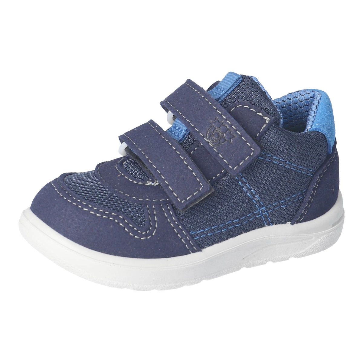 Ricosta: Sam Double Velcro Kids Trainer - Blue / Ocean - Kids Spring ...