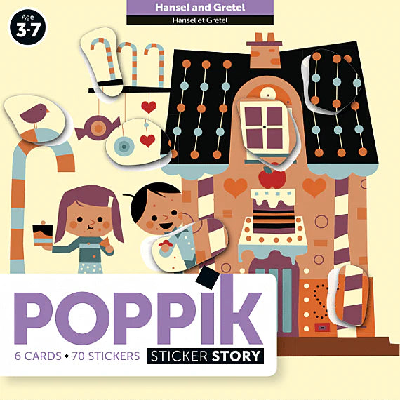Poppik: Sticker Stories - Hansel & Gretel – Acorn & Pip